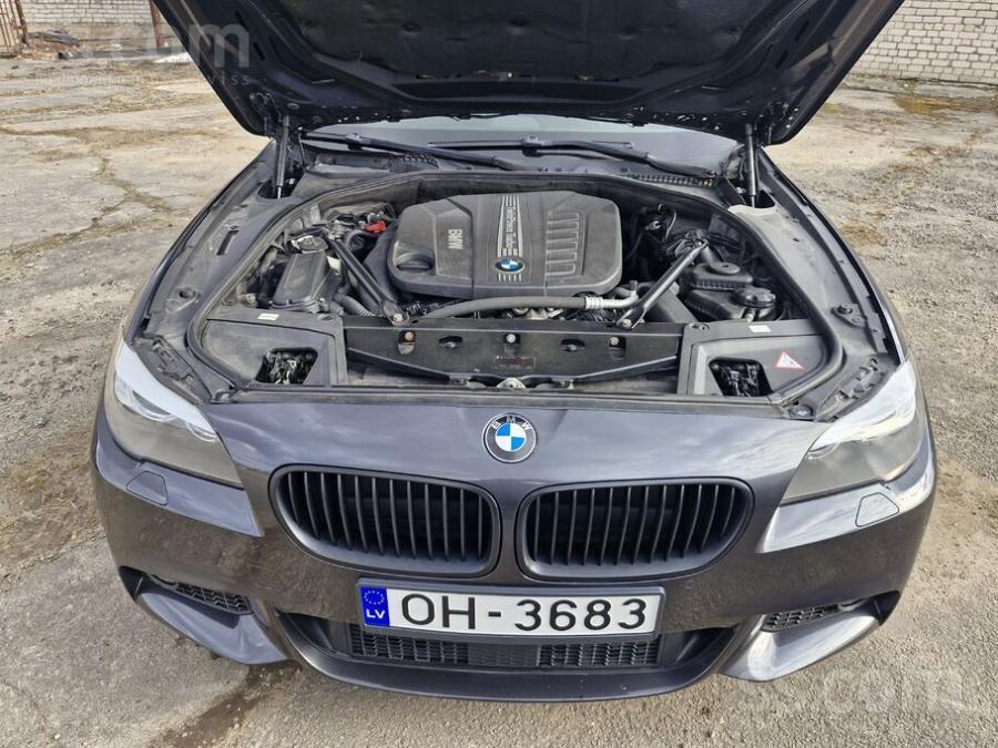 Grey BMW 535 2011 in Bauska, with an engine capacity of 3.00 L and mileage of 317 thousand km for 14000 €, photo 17 on AUTOMOTO.COM.LV