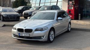 Grey BMW 535 2011 in Riga, with an engine capacity of 3.00 L and mileage of 266 thousand km for 11250 €, photo 1 on AUTOMOTO.COM.LV