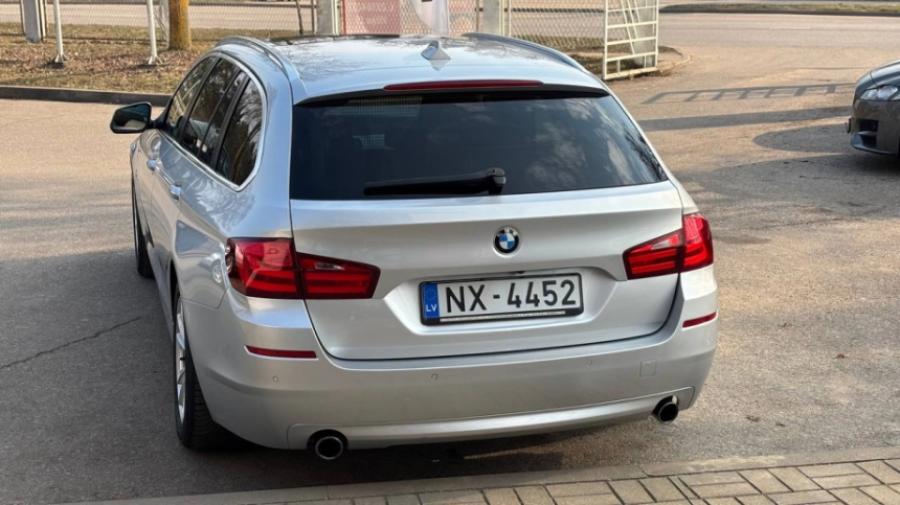 Grey BMW 535 2011 in Riga, with an engine capacity of 3.00 L and mileage of 266 thousand km for 11250 €, photo 12 on AUTOMOTO.COM.LV
