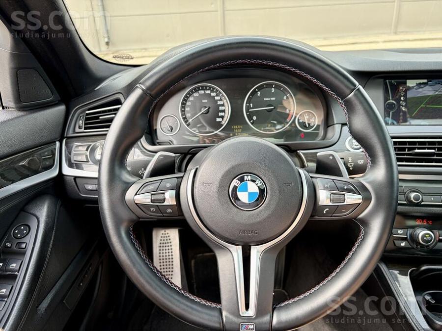 Grey BMW 535 2011 in Valmiera, with an engine capacity of 3.00 L and mileage of 204 thousand km for 11800 €, photo 10 on AUTOMOTO.COM.LV
