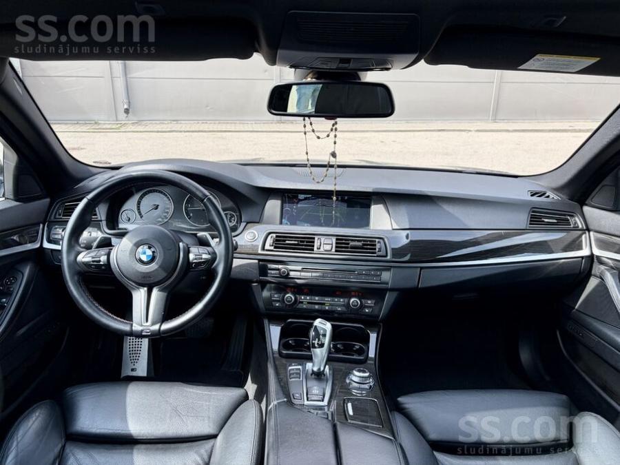 Grey BMW 535 2011 in Valmiera, with an engine capacity of 3.00 L and mileage of 204 thousand km for 11800 €, photo 14 on AUTOMOTO.COM.LV