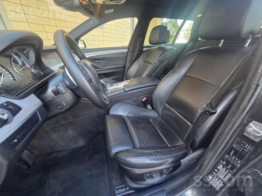 Grey BMW 535 2012 in Riga, with an engine capacity of 3.00 L and mileage of 0 thousand km for 9900 €, photo 8 on AUTOMOTO.COM.LV