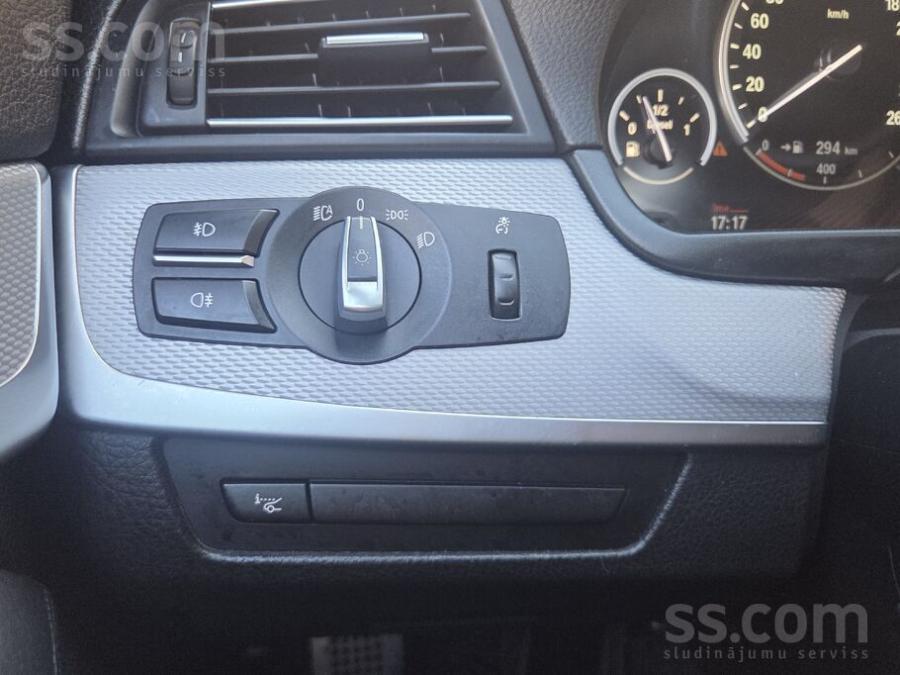 Grey BMW 535 2012 in Riga, with an engine capacity of 3.00 L and mileage of 0 thousand km for 9900 €, photo 16 on AUTOMOTO.COM.LV