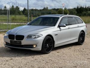 Grey BMW 535 2012 in Valmiera, with an engine capacity of 3.50 L and mileage of 240 thousand km for 11490 €, photo  on AUTOMOTO.COM.LV