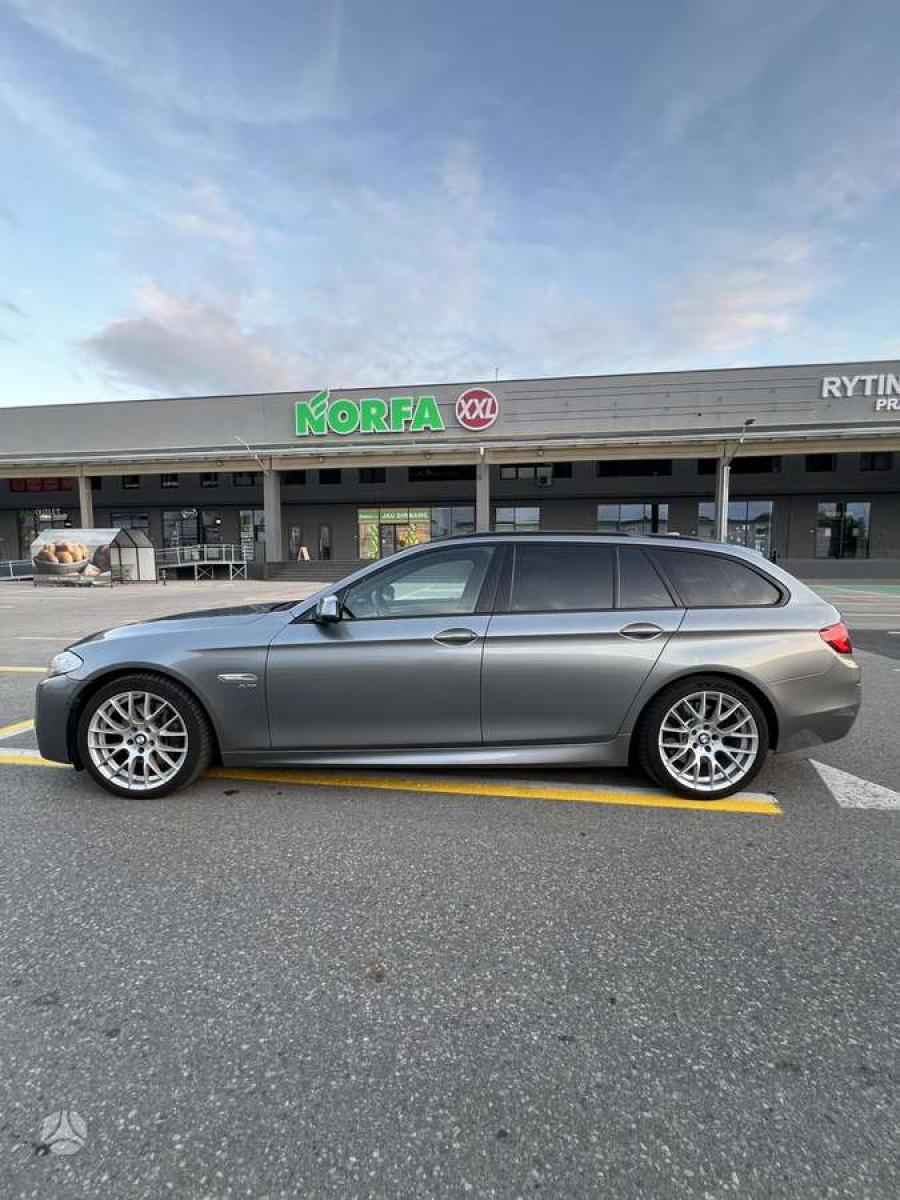 Grey BMW 535 2012 in Kaunas, with an engine capacity of 2.99 L and mileage of 278 thousand km for 12000 €, photo 5 on AUTOMOTO.COM.LV
