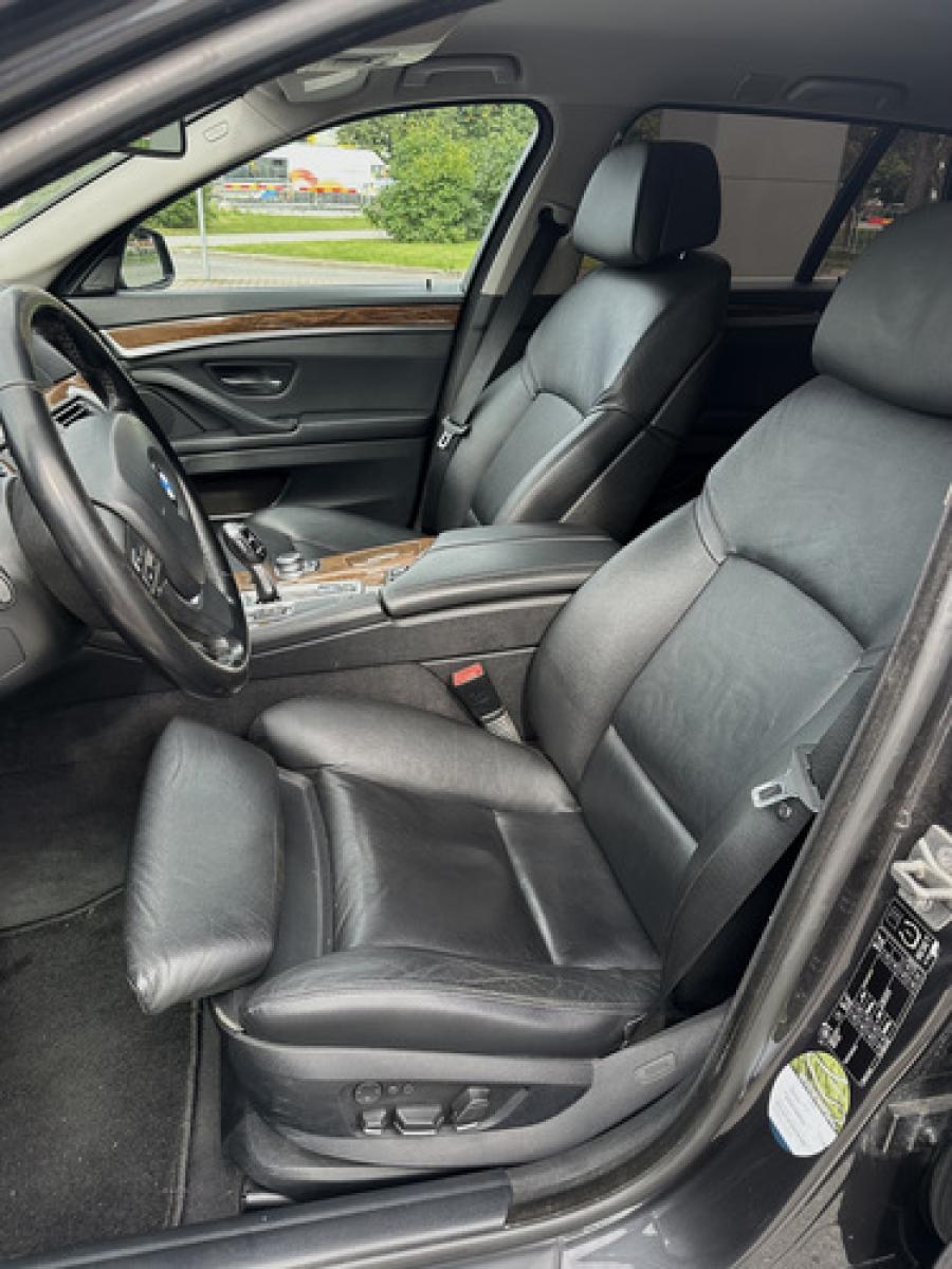 Grey BMW 535 2012 in Tallinn, with an engine capacity of 3.00 L and mileage of 267 thousand km for 11990 €, photo 8 on AUTOMOTO.COM.LV