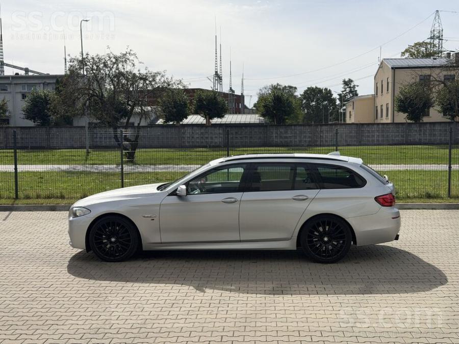 Grey BMW 535 2012 in Riga, with an engine capacity of 3.00 L and mileage of 345 thousand km for 10500 €, photo 5 on AUTOMOTO.COM.LV