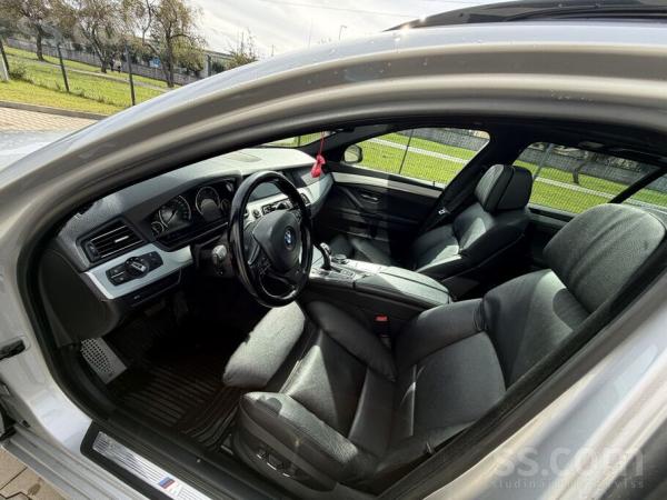 Grey BMW 535 2012 in Riga, with an engine capacity of 3.00 L and mileage of 345 thousand km for 10500 €, photo 7 on AUTOMOTO.COM.LV