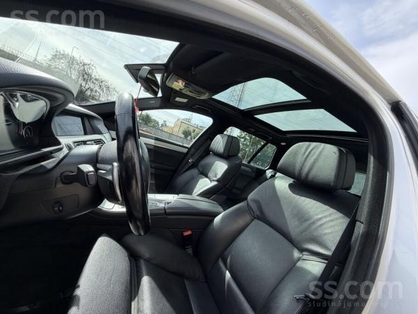 Grey BMW 535 2012 in Riga, with an engine capacity of 3.00 L and mileage of 345 thousand km for 10500 €, photo 8 on AUTOMOTO.COM.LV
