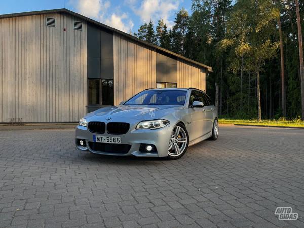 Grey BMW 535 2013 in Riga, with an engine capacity of 3.00 L and mileage of 299 thousand km for 13999 €, photo 1 on AUTOMOTO.COM.LV