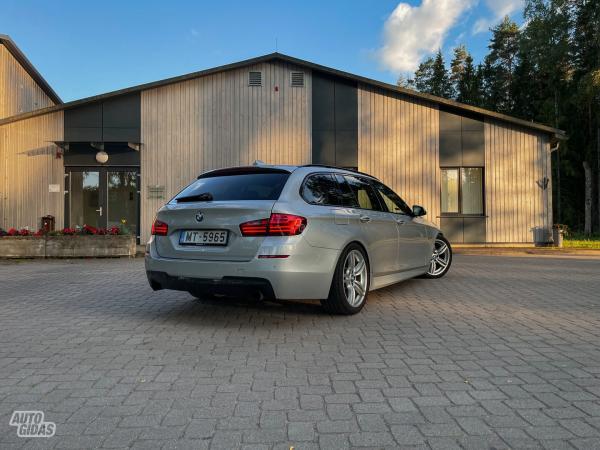 Grey BMW 535 2013 in Riga, with an engine capacity of 3.00 L and mileage of 299 thousand km for 13999 €, photo 3 on AUTOMOTO.COM.LV