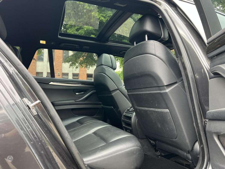 Grey BMW 535 2013 in Kaunas, with an engine capacity of 2.99 L and mileage of 283 thousand km for 8400 €, photo 11 on AUTOMOTO.COM.LV