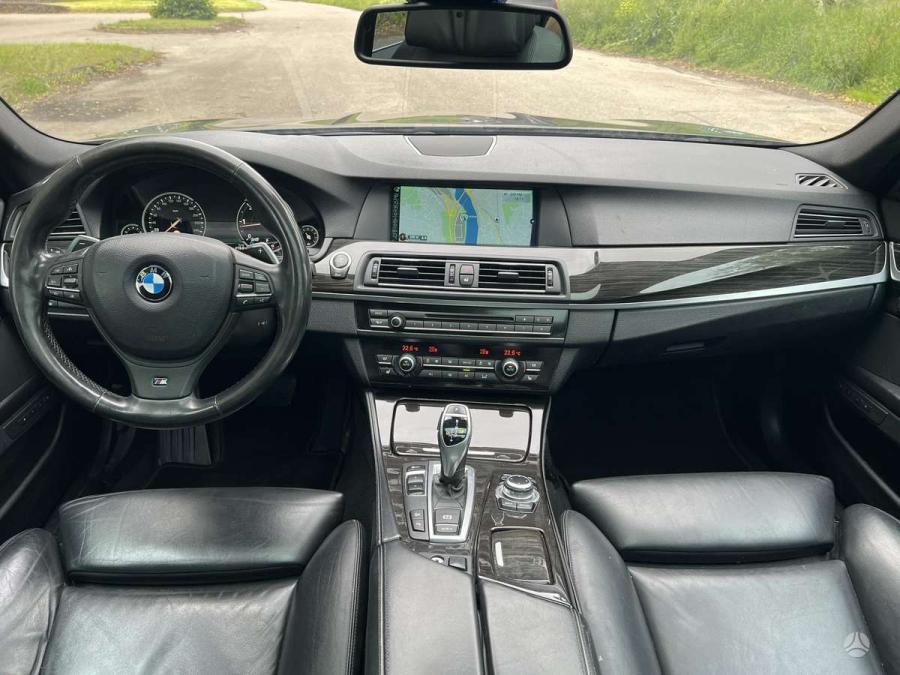 Grey BMW 535 2013 in Kaunas, with an engine capacity of 2.99 L and mileage of 283 thousand km for 8400 €, photo 13 on AUTOMOTO.COM.LV
