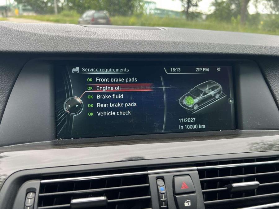 Grey BMW 535 2013 in Kaunas, with an engine capacity of 2.99 L and mileage of 283 thousand km for 8400 €, photo 23 on AUTOMOTO.COM.LV