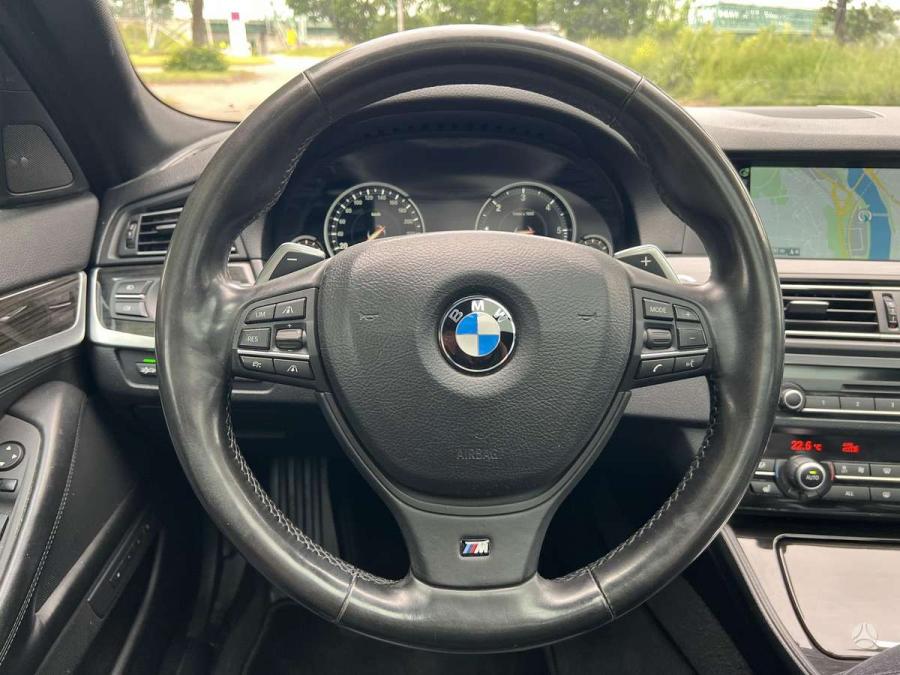 Grey BMW 535 2013 in Kaunas, with an engine capacity of 2.99 L and mileage of 283 thousand km for 8400 €, photo 29 on AUTOMOTO.COM.LV