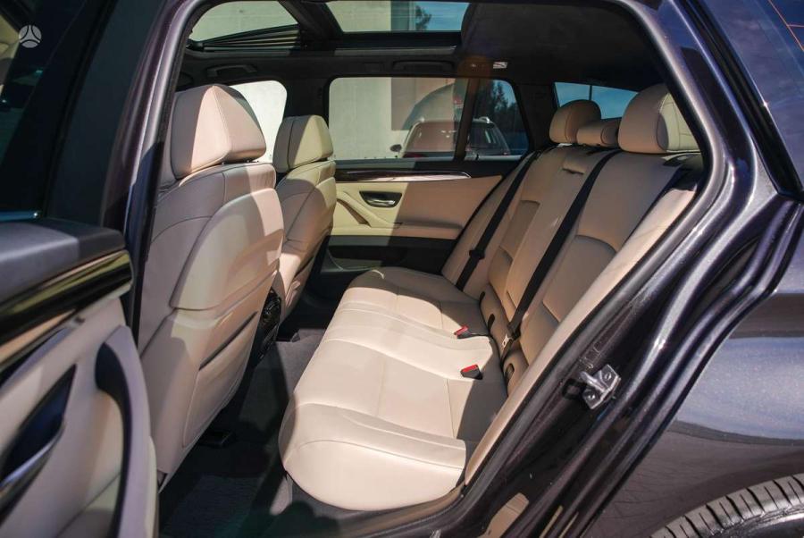 Pelēks BMW 535 2013 Marijampole, ar dzinēja tilpumu 2.99 L un nobraukumu 282 tūkst. km par 12750 €, foto 36 vietnē AUTOMOTO.COM.LV