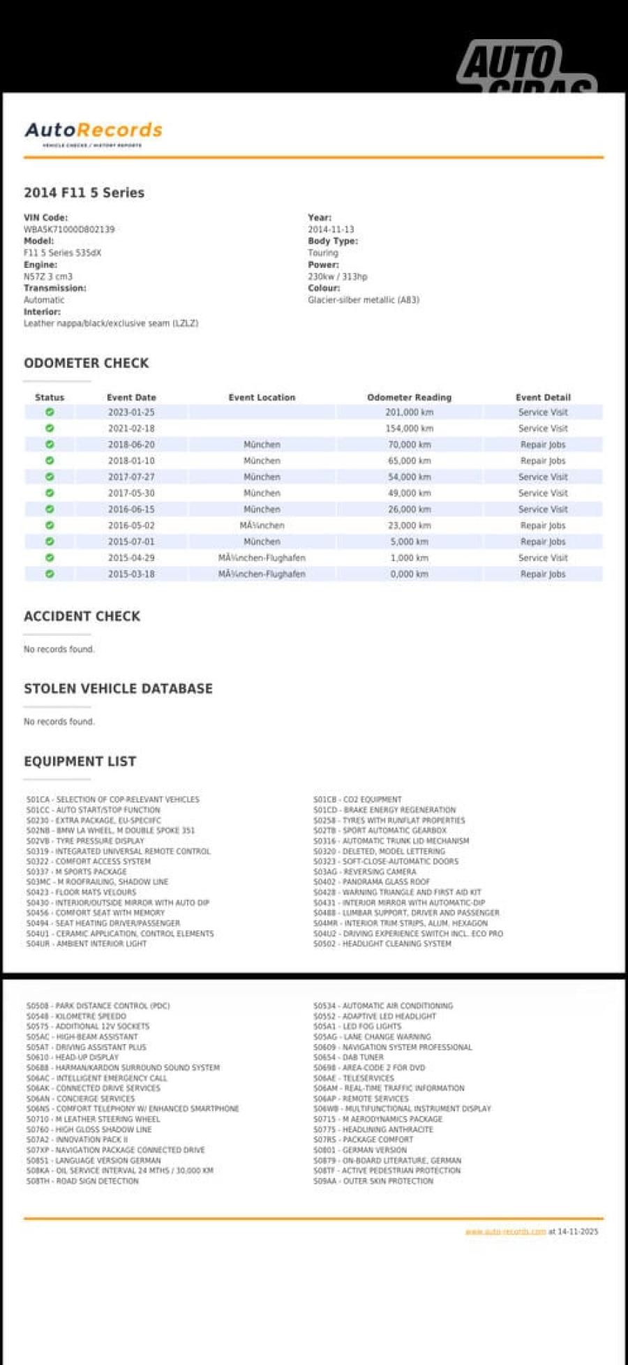 Grey BMW 535 2014 in Panevezys, with an engine capacity of 3.00 L and mileage of 247 thousand km for 14000 €, photo 3 on AUTOMOTO.COM.LV