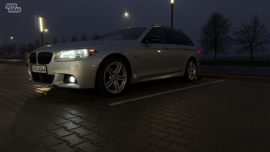 Grey BMW 535 2014 in Panevezys, with an engine capacity of 3.00 L and mileage of 247 thousand km for 14000 €, photo 6 on AUTOMOTO.COM.LV