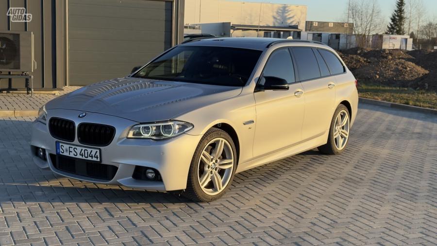 Grey BMW 535 2014 in Panevezys, with an engine capacity of 3.00 L and mileage of 247 thousand km for 14000 €, photo 14 on AUTOMOTO.COM.LV