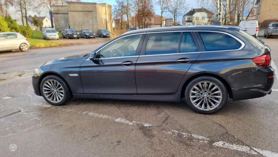 Pelēks BMW 535 2014 Šauļi, ar dzinēja tilpumu 2.99 L un nobraukumu 323 tūkst. km par 11290 €, foto 9 vietnē AUTOMOTO.COM.LV