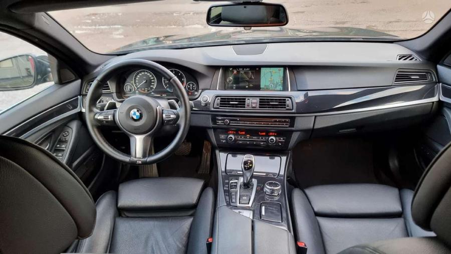 Pelēks BMW 535 2014 Šauļi, ar dzinēja tilpumu 2.99 L un nobraukumu 323 tūkst. km par 11290 €, foto 21 vietnē AUTOMOTO.COM.LV