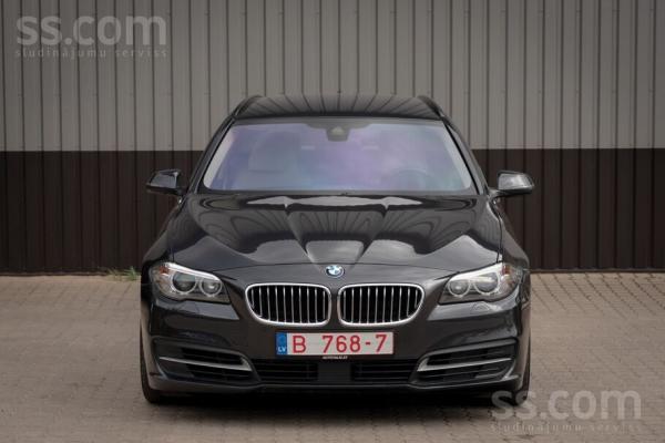 Grey BMW 535 2014 in Talsi, with an engine capacity of 3.00 L and mileage of 202 thousand km for 13950 €, photo 2 on AUTOMOTO.COM.LV