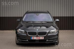 Grey BMW 535 2014 in Talsi, with an engine capacity of 3.00 L and mileage of 202 thousand km for 13950 €, photo 3 on AUTOMOTO.COM.LV