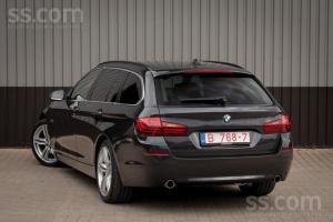 Grey BMW 535 2014 in Talsi, with an engine capacity of 3.00 L and mileage of 202 thousand km for 13950 €, photo 5 on AUTOMOTO.COM.LV