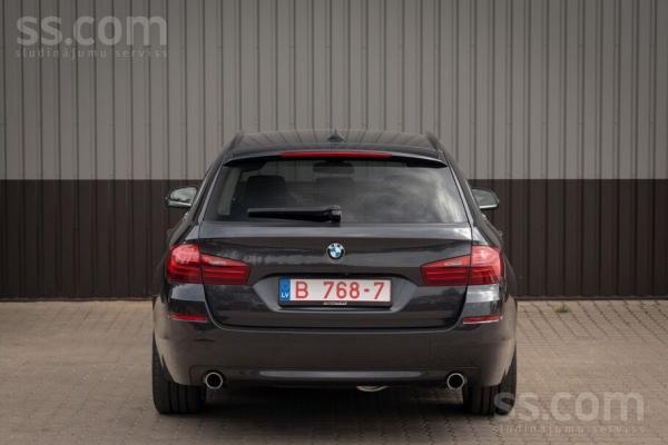 Grey BMW 535 2014 in Talsi, with an engine capacity of 3.00 L and mileage of 202 thousand km for 13950 €, photo 5 on AUTOMOTO.COM.LV