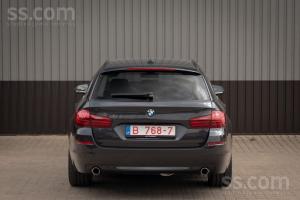 Grey BMW 535 2014 in Talsi, with an engine capacity of 3.00 L and mileage of 202 thousand km for 13950 €, photo 6 on AUTOMOTO.COM.LV