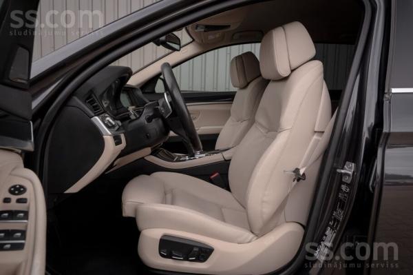 Grey BMW 535 2014 in Talsi, with an engine capacity of 3.00 L and mileage of 202 thousand km for 13950 €, photo 9 on AUTOMOTO.COM.LV