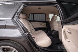 Grey BMW 535 2014 in Talsi, with an engine capacity of 3.00 L and mileage of 202 thousand km for 13950 €, photo 12 on AUTOMOTO.COM.LV