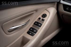 Grey BMW 535 2014 in Talsi, with an engine capacity of 3.00 L and mileage of 202 thousand km for 13950 €, photo 14 on AUTOMOTO.COM.LV