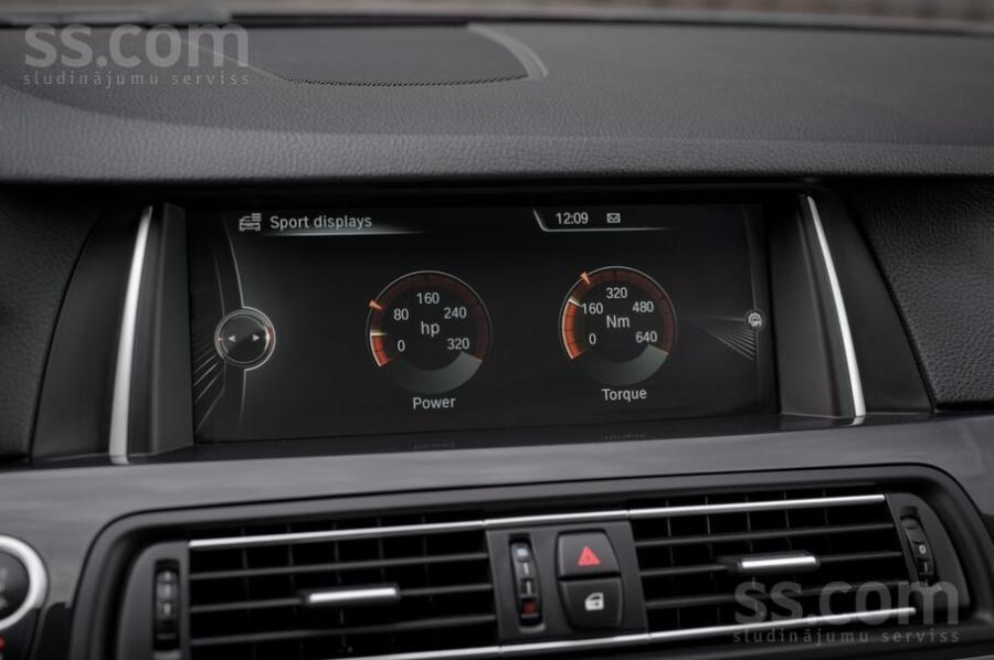 Grey BMW 535 2014 in Talsi, with an engine capacity of 3.00 L and mileage of 202 thousand km for 13950 €, photo 24 on AUTOMOTO.COM.LV