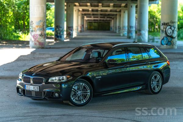 Grey BMW 535 2015 in Riga, with an engine capacity of 3.00 L and mileage of 290 thousand km for 16500 €, photo 2 on AUTOMOTO.COM.LV