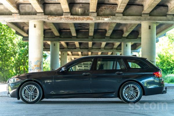 Grey BMW 535 2015 in Riga, with an engine capacity of 3.00 L and mileage of 290 thousand km for 16500 €, photo 3 on AUTOMOTO.COM.LV