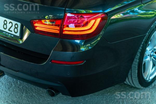 Grey BMW 535 2015 in Riga, with an engine capacity of 3.00 L and mileage of 290 thousand km for 16500 €, photo 10 on AUTOMOTO.COM.LV