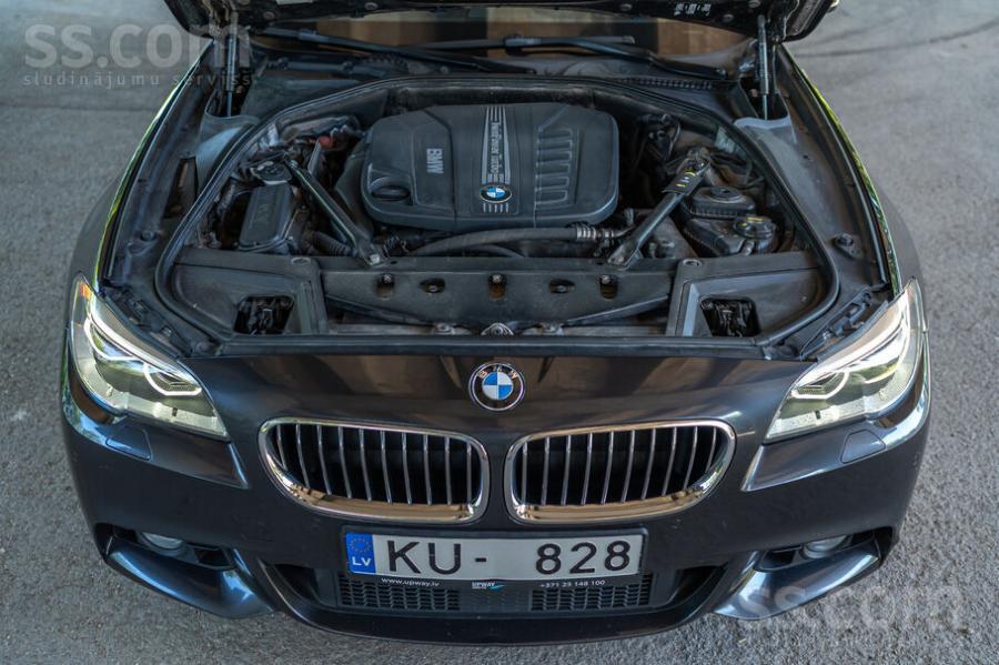 Pelēks BMW 535 2015 Rīga, ar dzinēja tilpumu 3.00 L un nobraukumu 290 tūkst. km par 16500 €, foto 12 vietnē AUTOMOTO.COM.LV