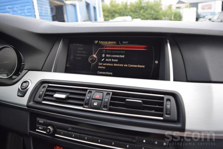 Grey BMW 535 2015 in Riga, with an engine capacity of 3.00 L and mileage of 294 thousand km for 13500 €, photo 7 on AUTOMOTO.COM.LV