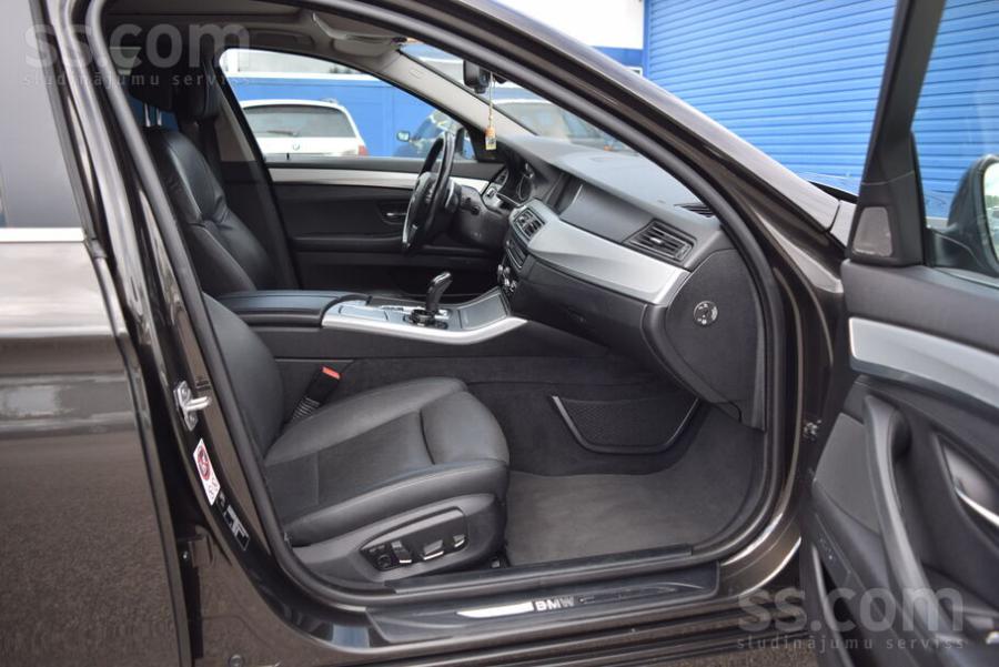 Grey BMW 535 2015 in Riga, with an engine capacity of 3.00 L and mileage of 294 thousand km for 13500 €, photo 15 on AUTOMOTO.COM.LV