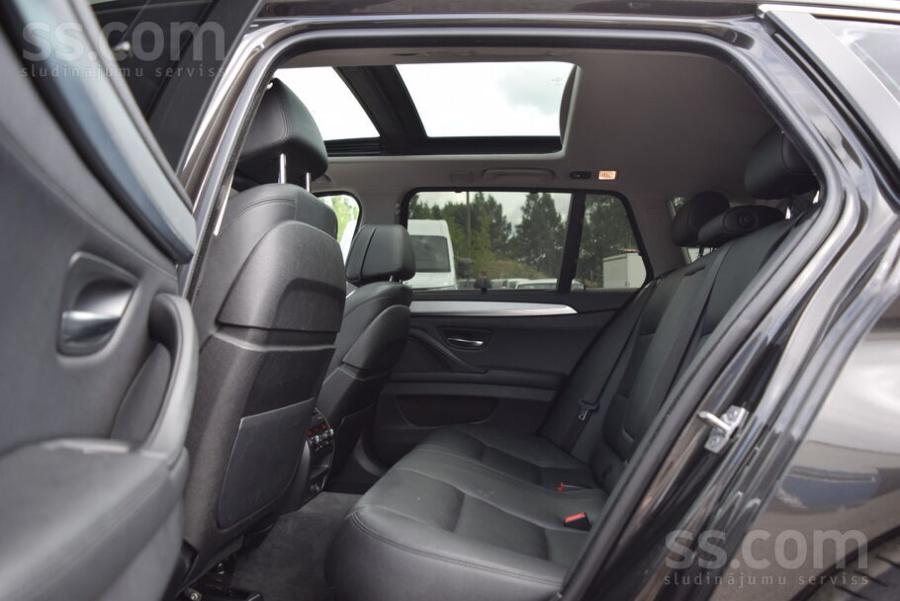 Grey BMW 535 2015 in Riga, with an engine capacity of 3.00 L and mileage of 294 thousand km for 13500 €, photo 16 on AUTOMOTO.COM.LV