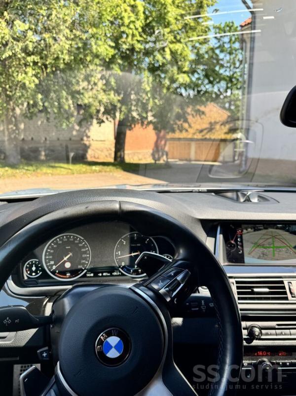 Pelēks BMW 535 2015 Talsi, ar dzinēja tilpumu 3.00 L un nobraukumu 305 tūkst. km par 15500 €, foto 6 vietnē AUTOMOTO.COM.LV
