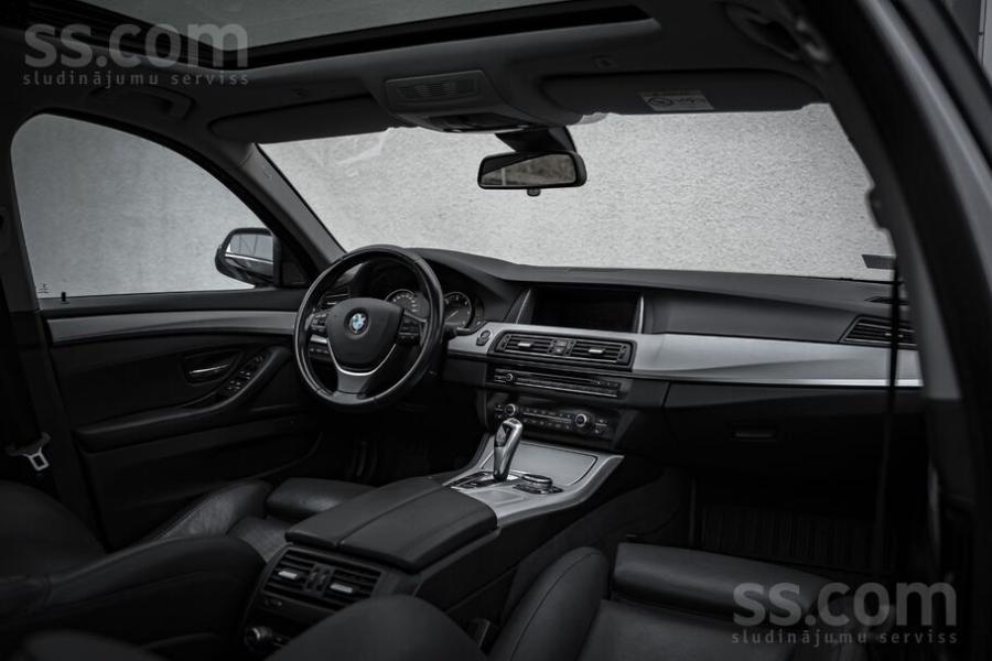 Grey BMW 535 2015 in Riga, with an engine capacity of 3.00 L and mileage of 251 thousand km for 13500 €, photo 19 on AUTOMOTO.COM.LV