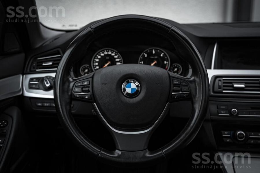 Grey BMW 535 2015 in Riga, with an engine capacity of 3.00 L and mileage of 251 thousand km for 13500 €, photo 21 on AUTOMOTO.COM.LV