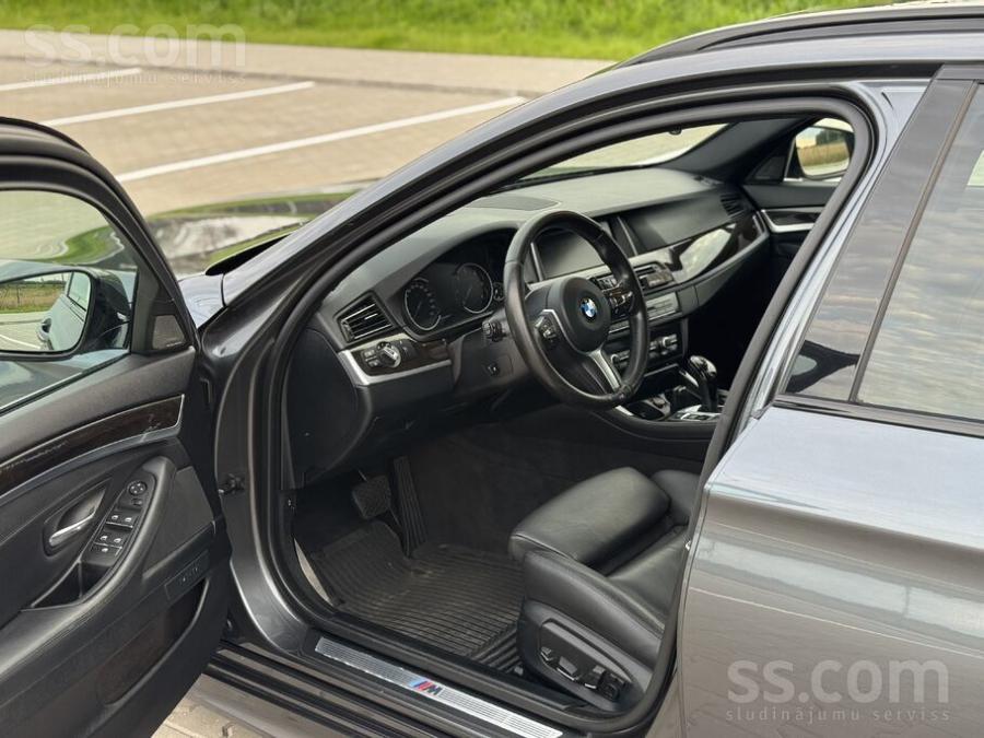 Pelēks BMW 535 2016 Valmiera, ar dzinēja tilpumu 3.00 L un nobraukumu 190 tūkst. km par 16300 €, foto 15 vietnē AUTOMOTO.COM.LV