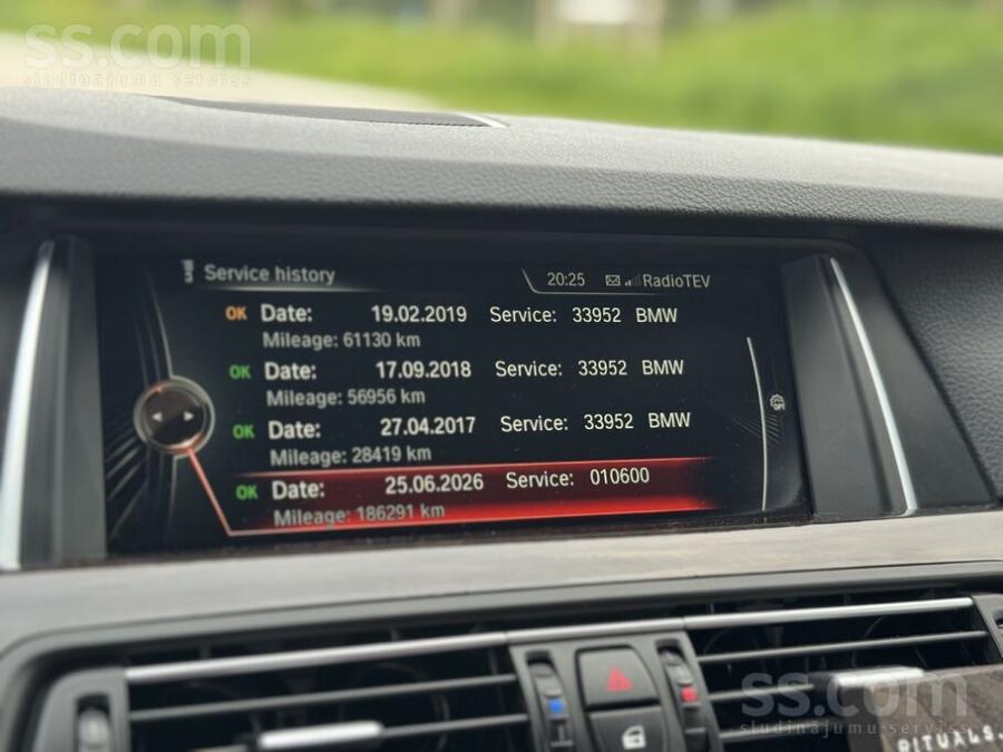 Pelēks BMW 535 2016 Valmiera, ar dzinēja tilpumu 3.00 L un nobraukumu 190 tūkst. km par 16300 €, foto 28 vietnē AUTOMOTO.COM.LV