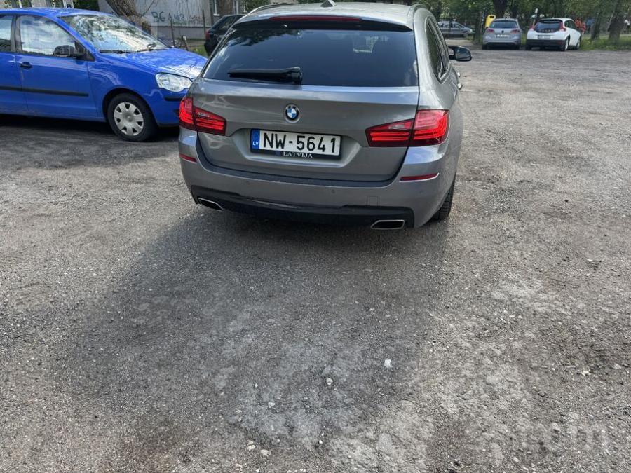 Grey BMW 535 2016 in Riga, with an engine capacity of 3.00 L and mileage of 231 thousand km for 15800 €, photo 5 on AUTOMOTO.COM.LV