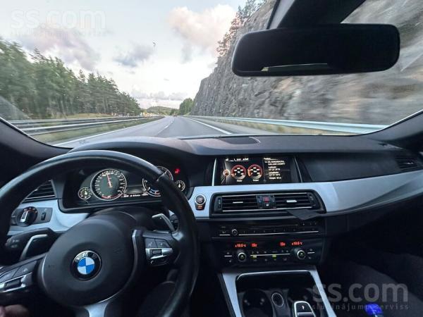 Grey BMW 535 2016 in Riga, with an engine capacity of 3.50 L and mileage of 326 thousand km for 15700 €, photo 8 on AUTOMOTO.COM.LV