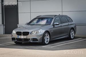 Pelēks BMW 535 2016 Rīga, ar dzinēja tilpumu 3.00 L un nobraukumu 334 tūkst. km par 12995 €, foto  vietnē AUTOMOTO.COM.LV