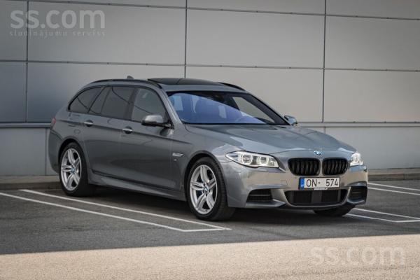 Grey BMW 535 2016 in Riga, with an engine capacity of 3.00 L and mileage of 334 thousand km for 12995 €, photo 3 on AUTOMOTO.COM.LV